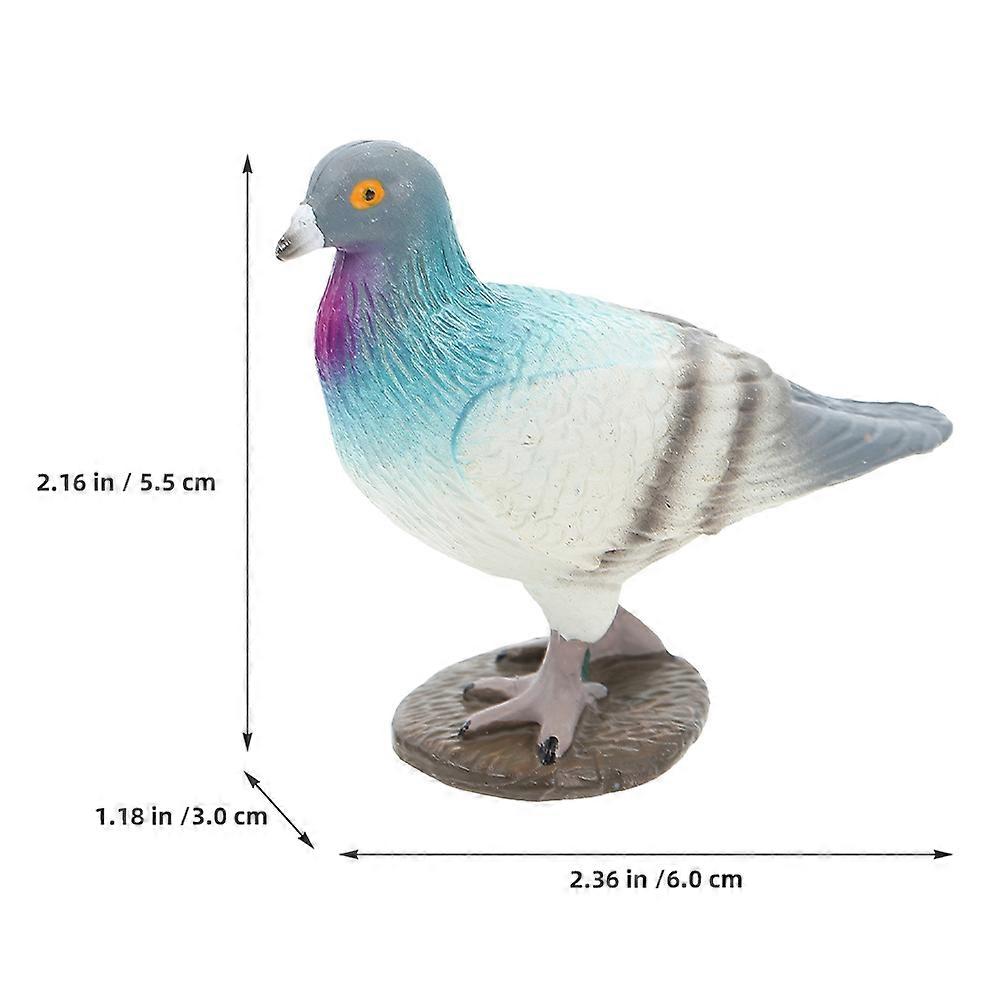 2pcs Artificial Garden Plastic Doves Statues Garden Doves Decoration ...