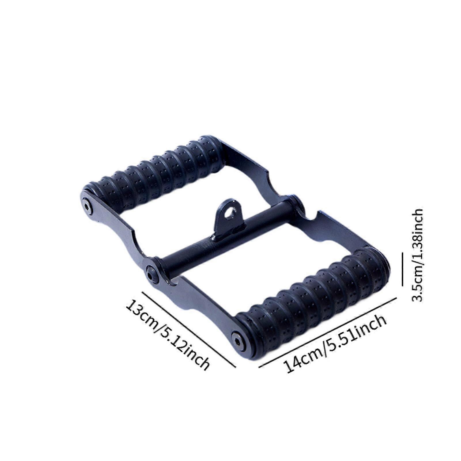 V Bar Landmine Handle Attachment Strength Training Exercise Metal Black ...