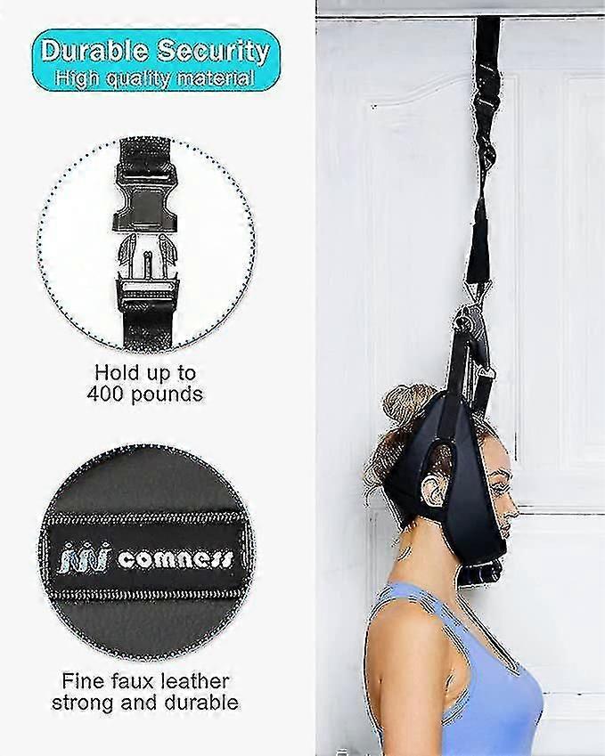 Portable Cervical Traction Device for Neck Pain Relief - Adjustable ...
