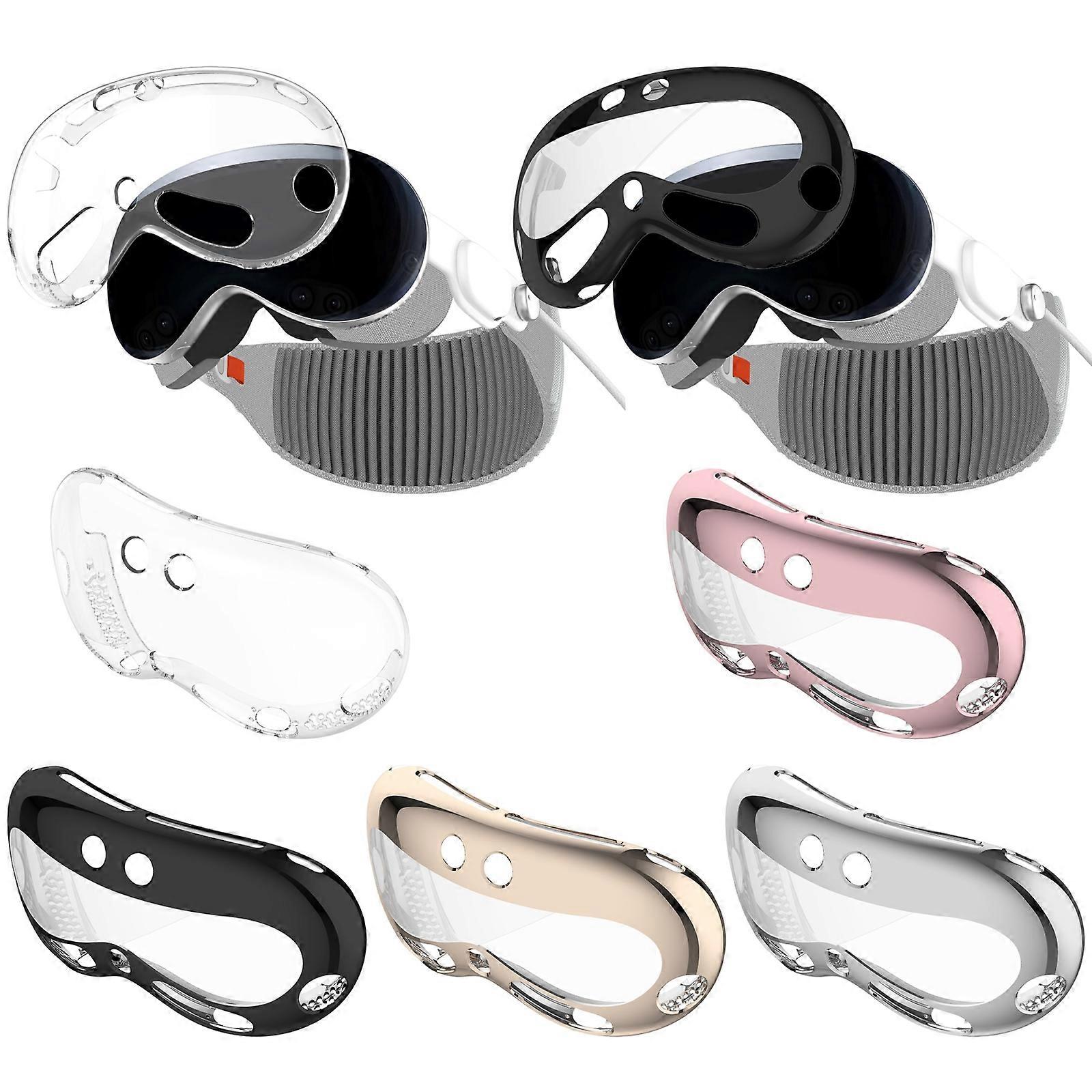 Electroplated TPU Protective Case VR Glasses Accessories For Apple ...