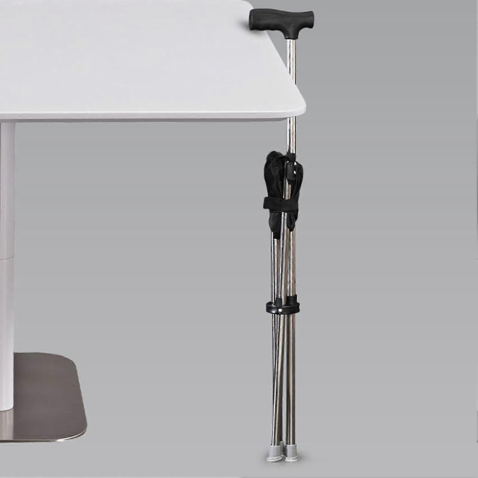 Elderly Walking Stick with Seat, Outdoor Portable Telescopic Hiking ...