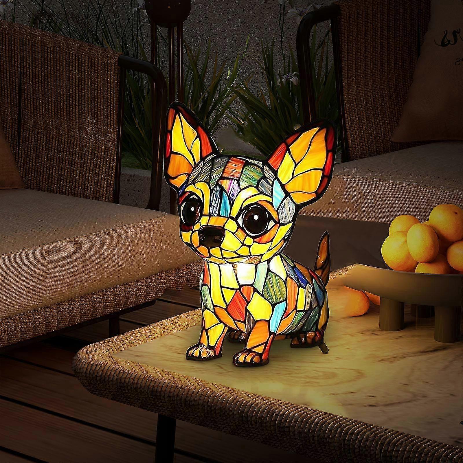 Dog Series Art Night Light LED Light Ornament PUW0611 | Fruugo UK