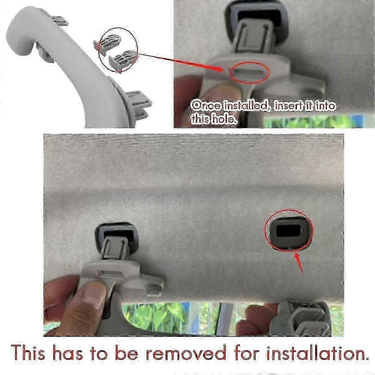 Right Passenger Car Pillar Roof Grip Handle for 2015-2019 Model 453 ...