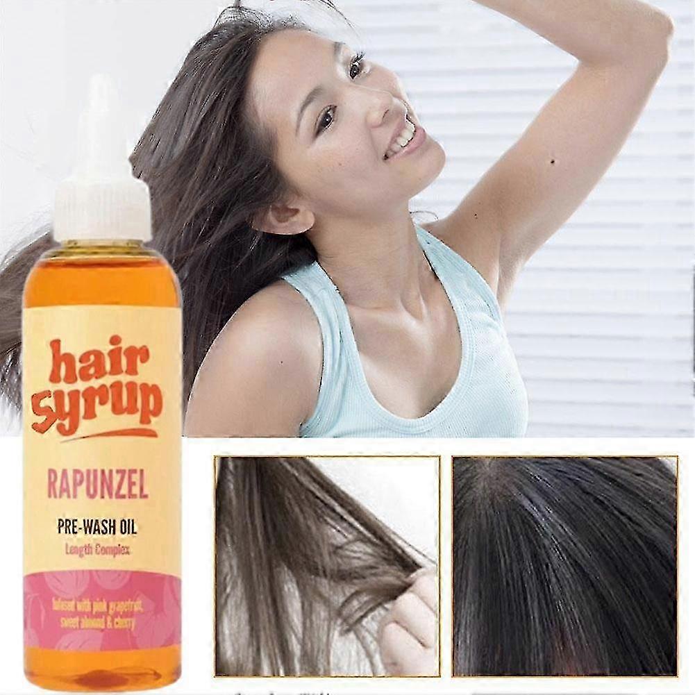 Rapunzel Hair Syrup Pre-wash Oil Treatment Boost Hair Growth 100ml ...