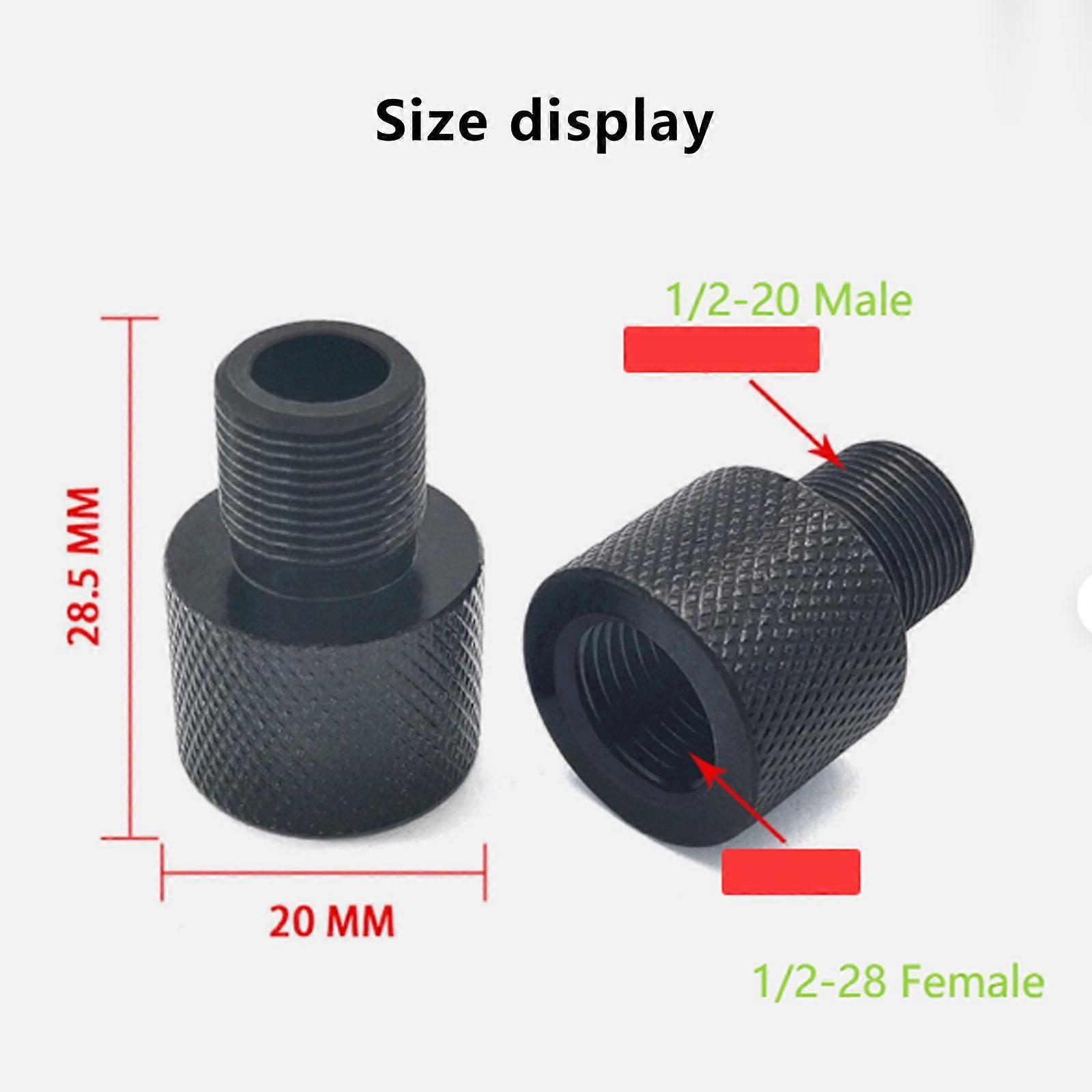 1PC Threaded Adapter Male 1/2-20 Unf to Female 1/2-28 Unef | Fruugo UK