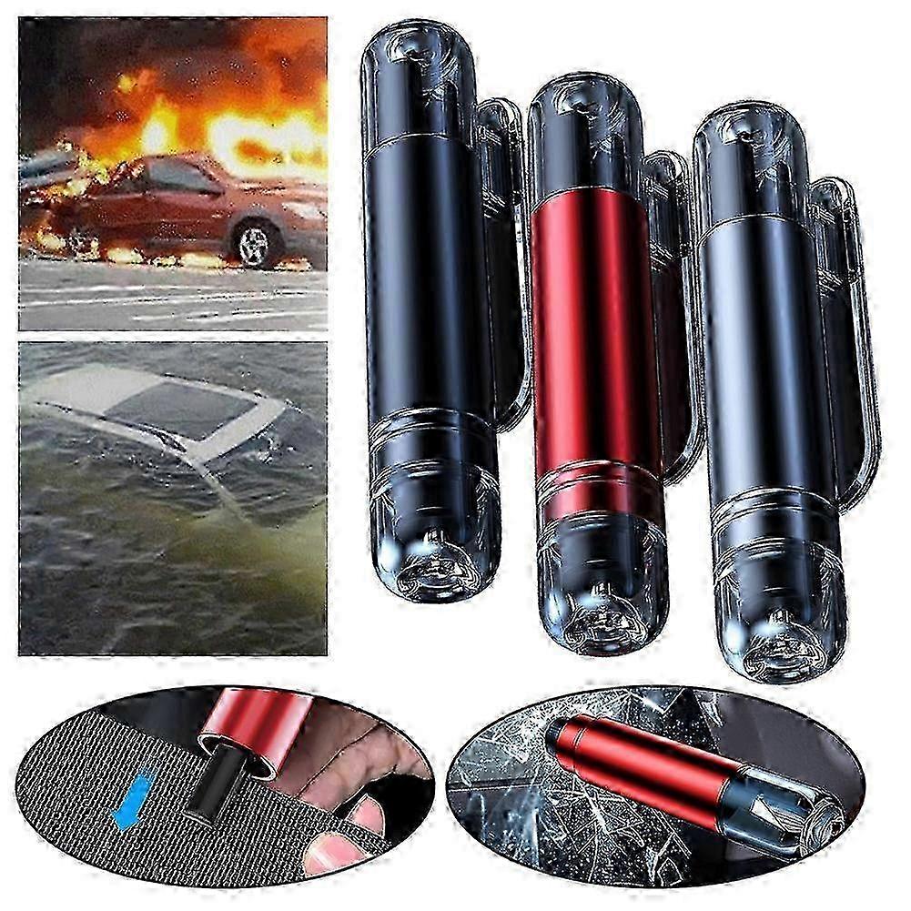 Safe Pro X Emergency Car Window Breaker & Seatbelt Cutter - 2-in-1 ...