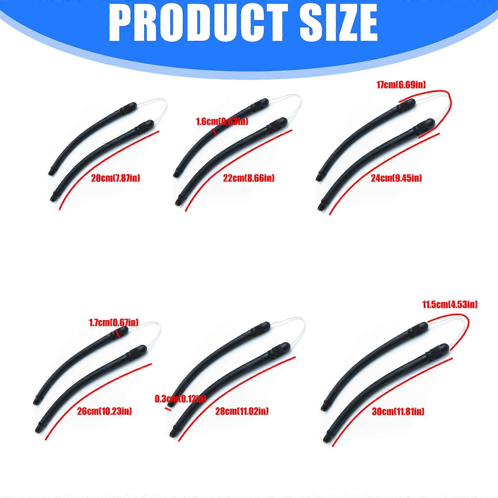 20-30cm Threaded Spearfishing Band Latex Tube Fishing Tackle Speargun ...