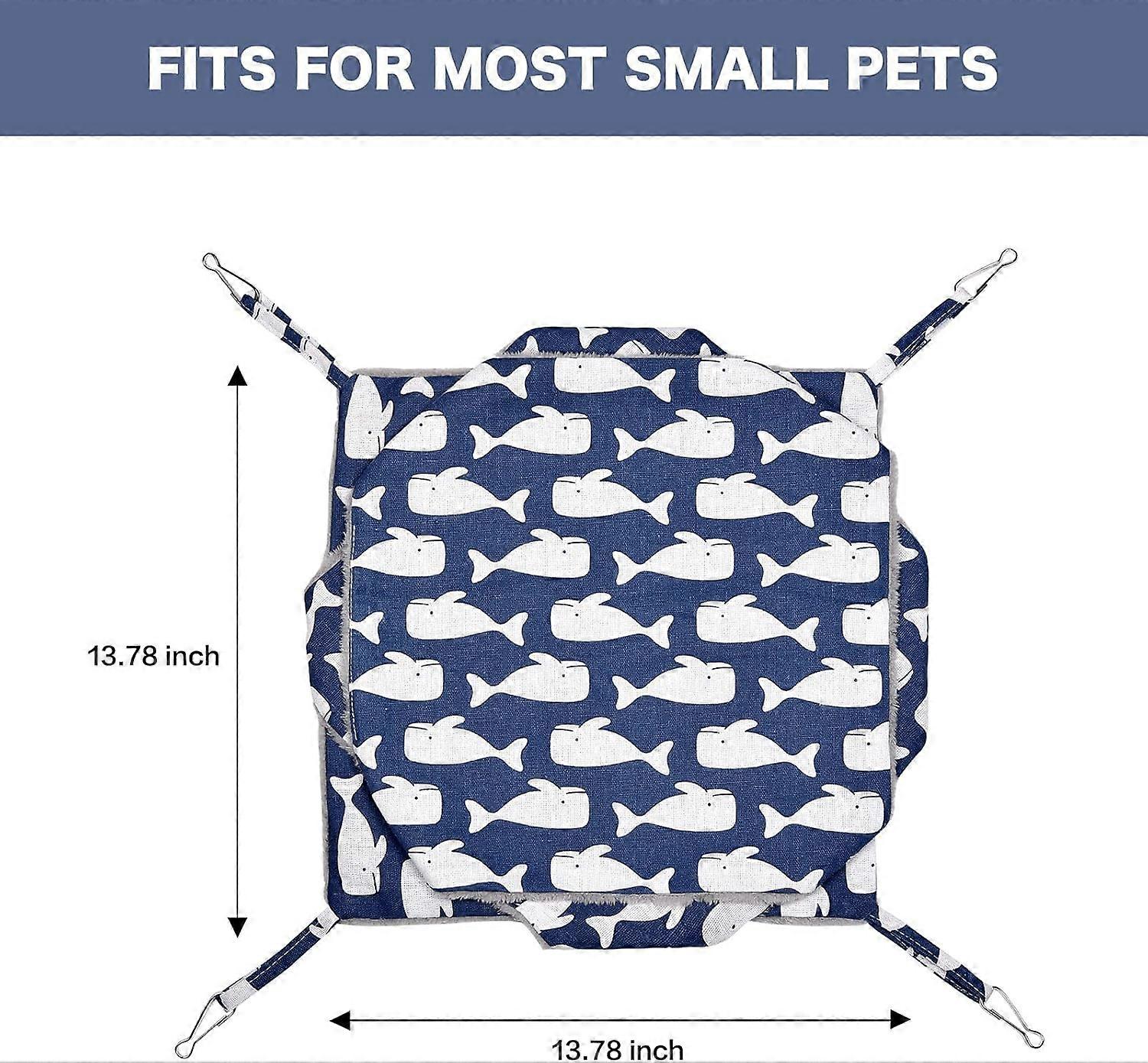 Ferret Hammock ThreeTier Plush Hanging Bed for Cage Guinea Pig Rat ...