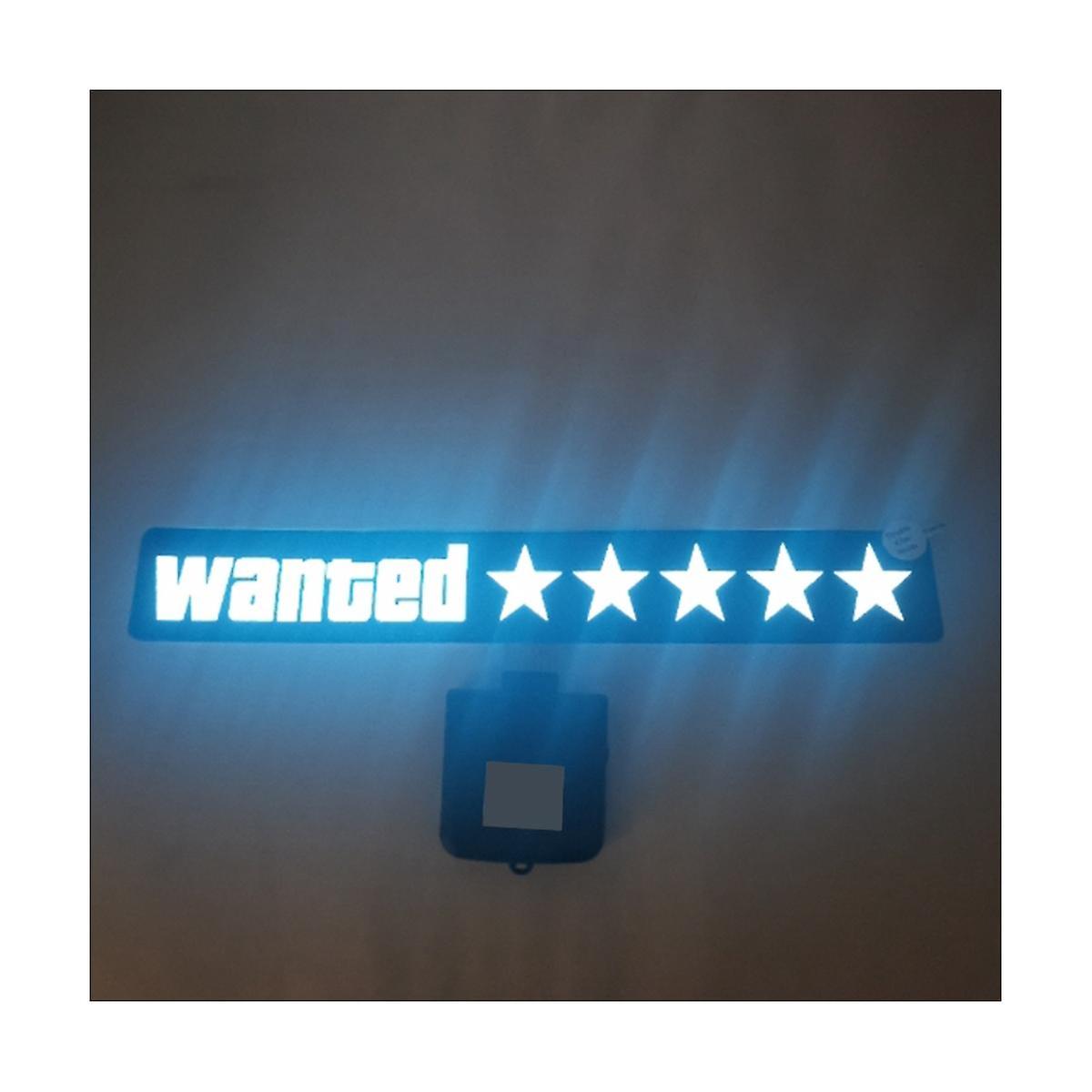 Windshield Electric Wanted Car LED White Window Stickers for JDM Glow ...