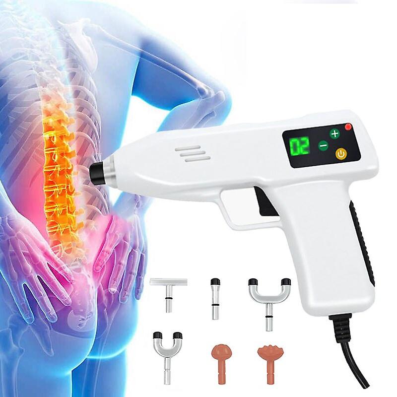 Adjustable Spine Chiropractic Instrument 4 Level 10 Heads Electric Bone ...