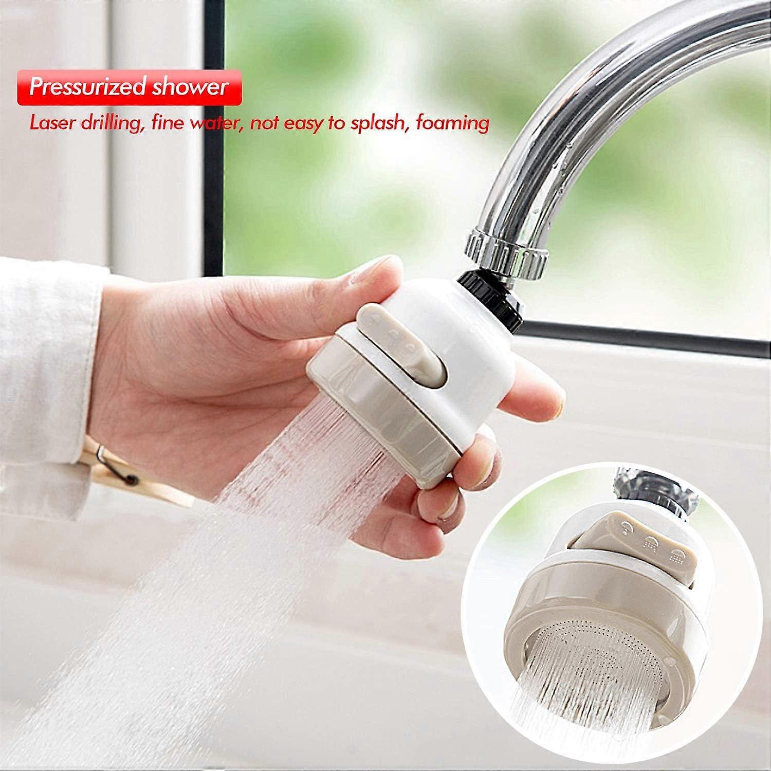 2pcs Adjustable Moving Head for Faucet 360 Degree Moving Faucet Head ...