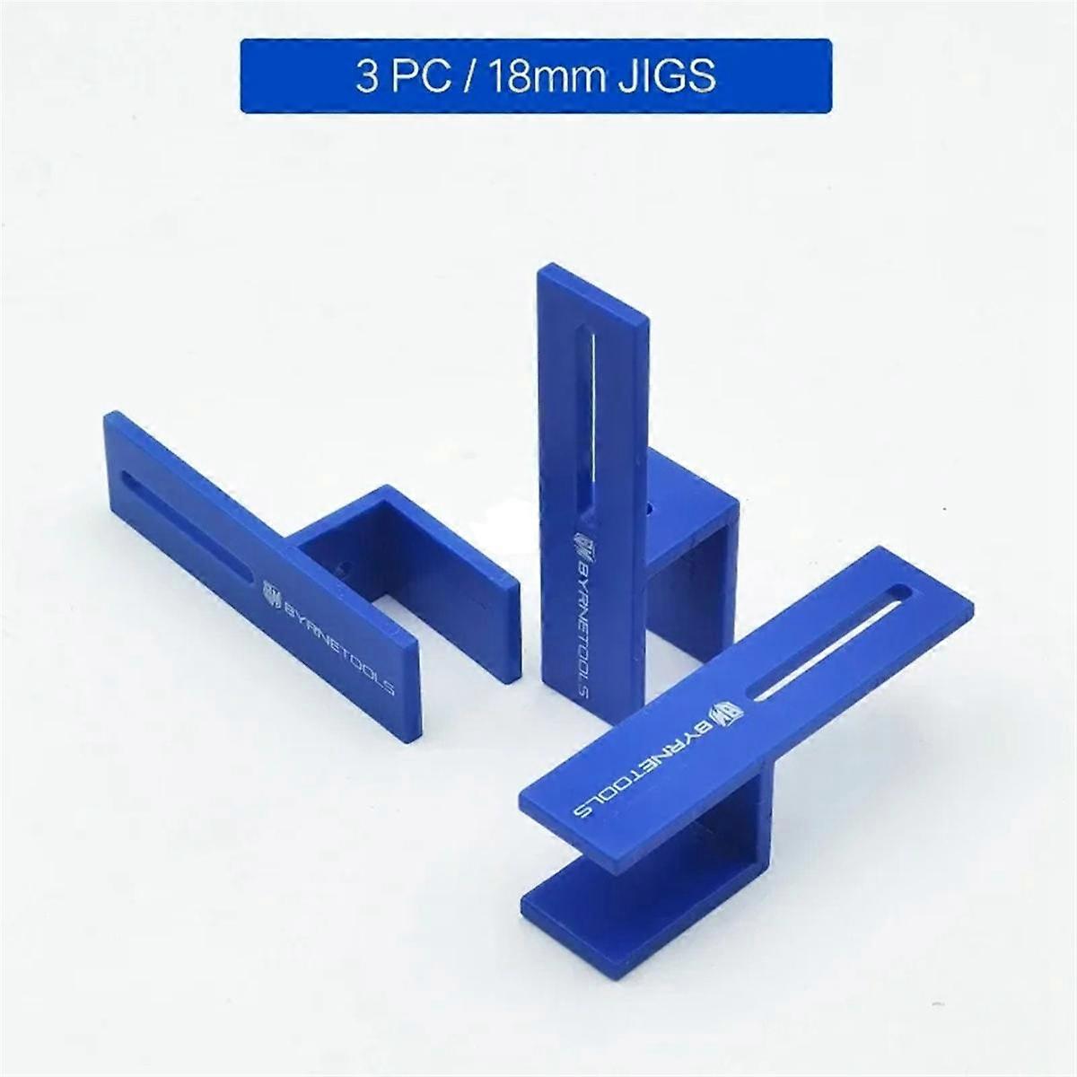 3pcs 18mm Jigs Closing Fixing Clip Wood Measuring and Marking Fixture ...