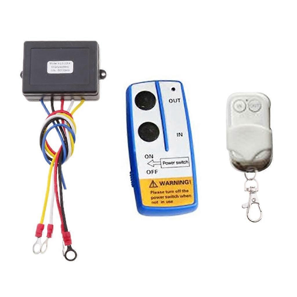 Electric Winch Wireless Remote Control System 12V Fit Truck ATV SUV | Fruugo UK
