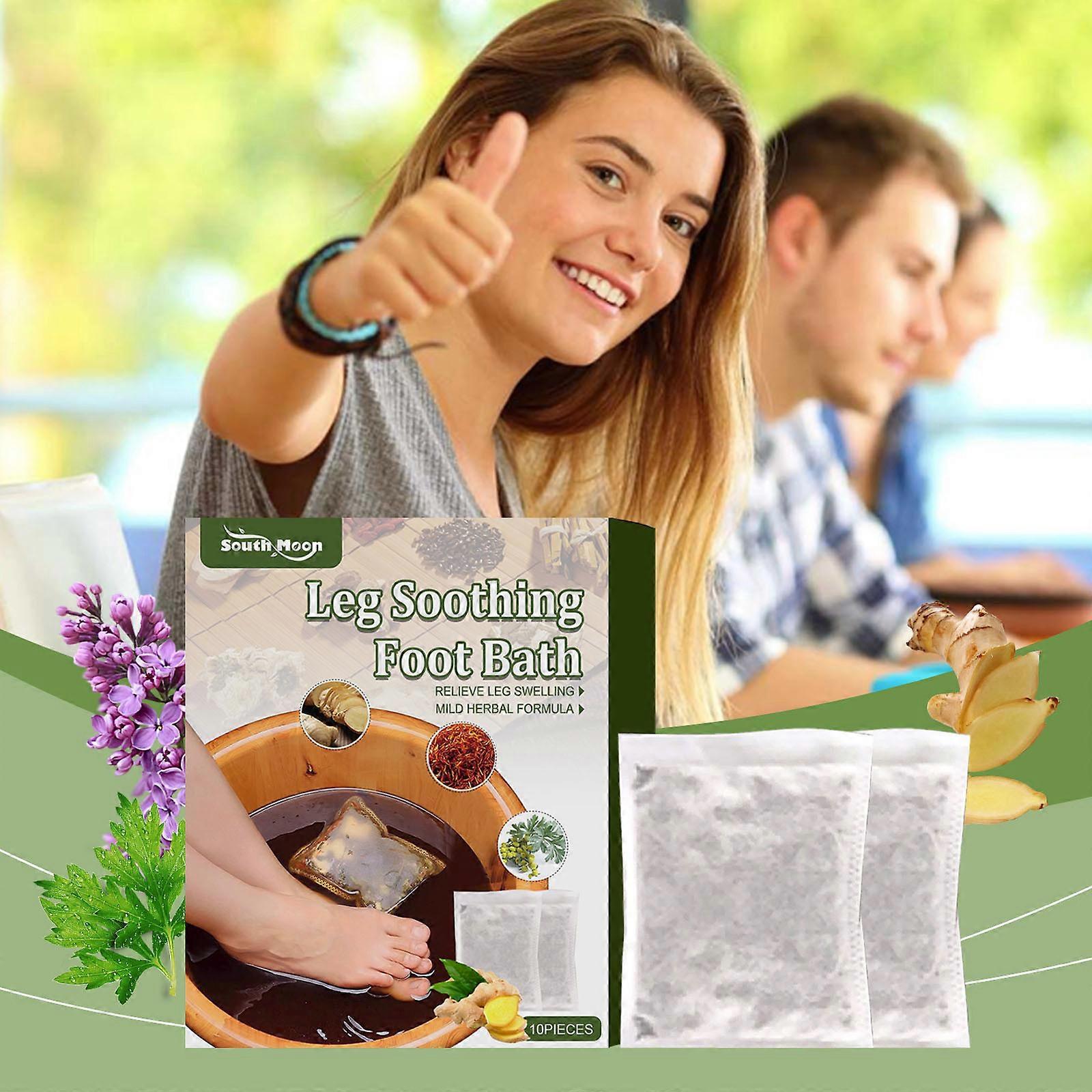 Ginger Foot Bath Pack Foot Soak Soothing Leg Care Foot Soak Pack Ginger ...