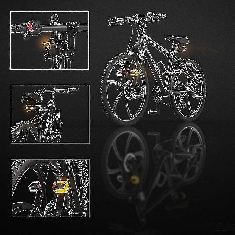 Intelligent Wireless Bike Turn Signal Lights Front And Rear Led ...