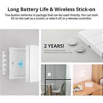 R5W Smart Home Scenes Remote Control 6 Button Wireless Switch, Works ...