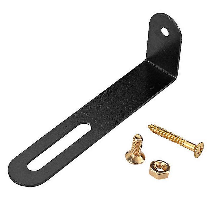 Electric Guitar Support Parts Scratchplate Bracket with Nut Gold Screws ...