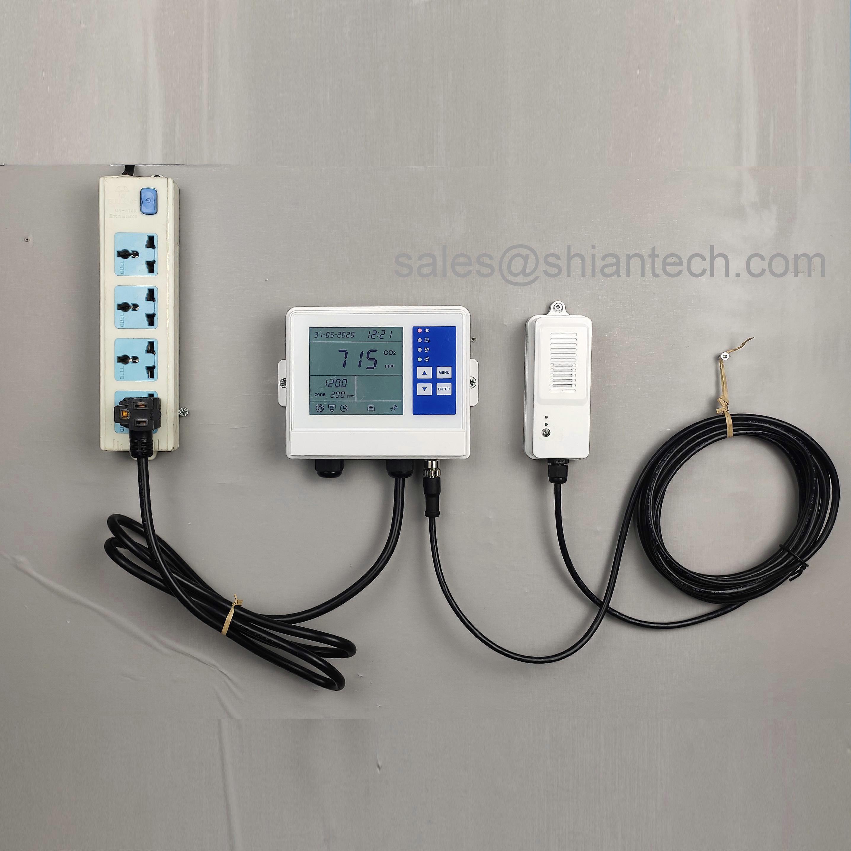 Greenhouse CO2 Controller for Supply CO2 Gas to Plant, Grow Room CO2 ...