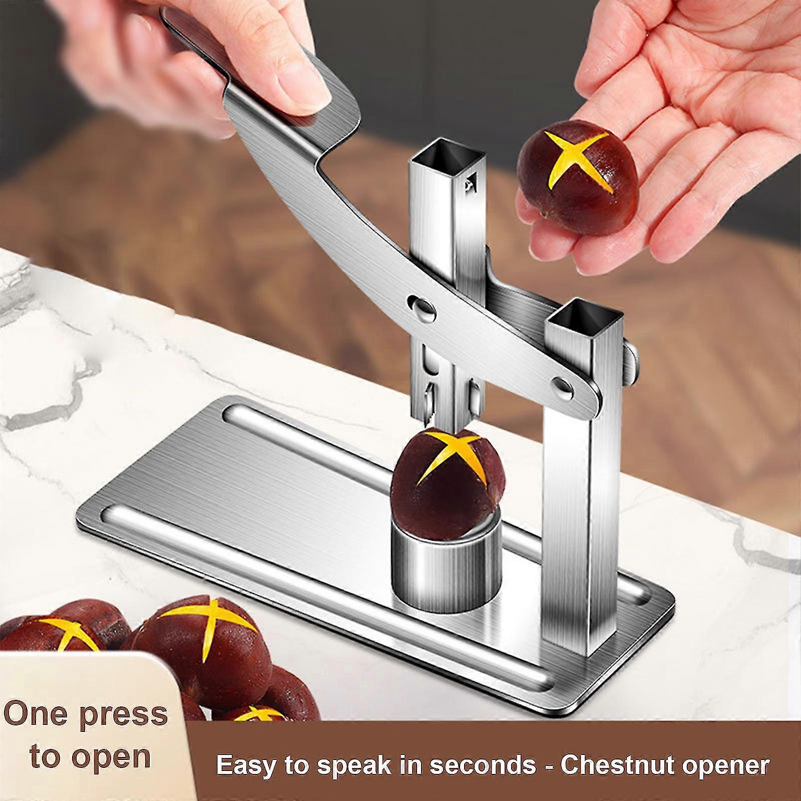 Chestnut Cutter Tool - Chestnut Opener, Chestnut Cutter, Stainless ...