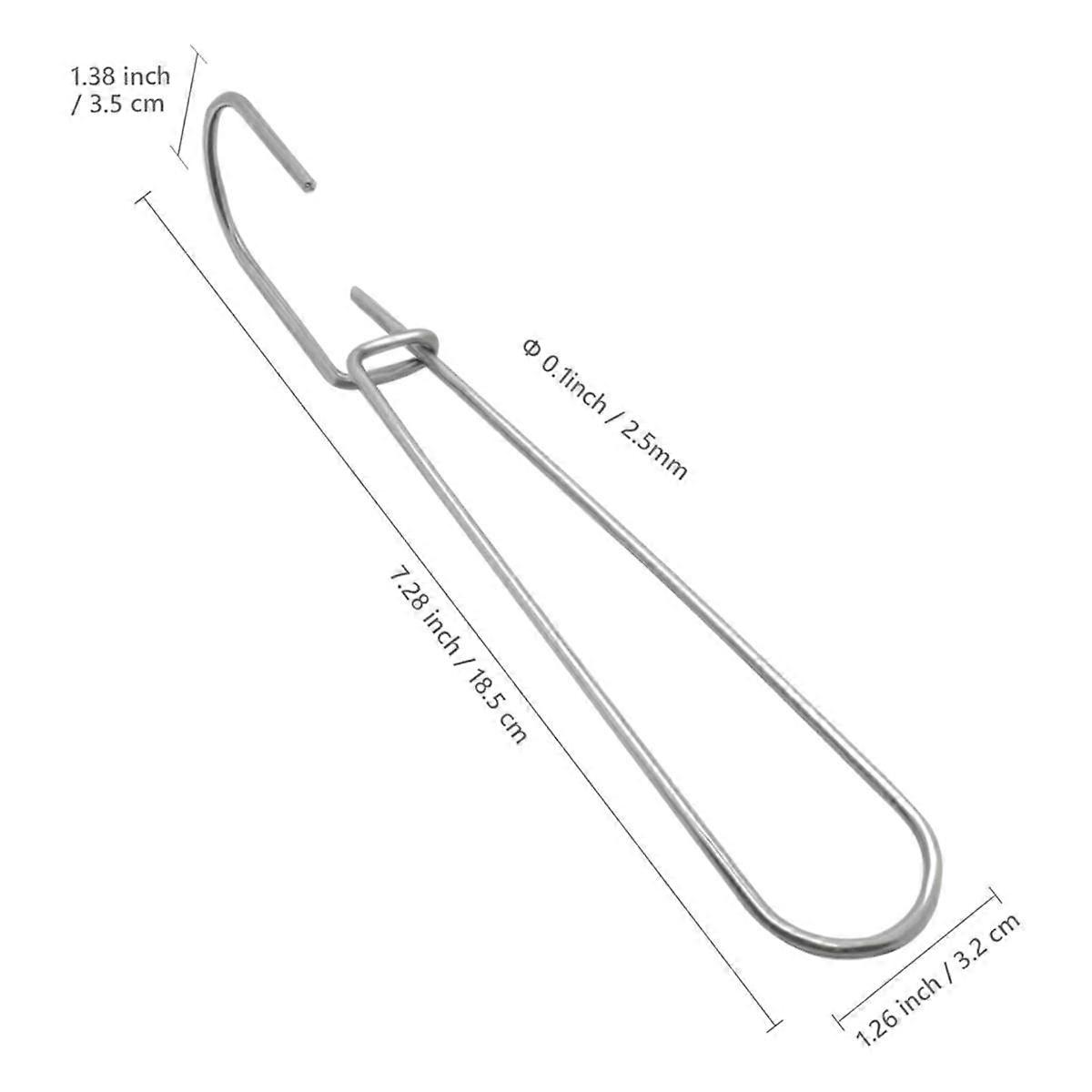 Pattern Hooks 24 Pcs Metal Pattern Hangers 7.3 Inch Sewing Pattern ...