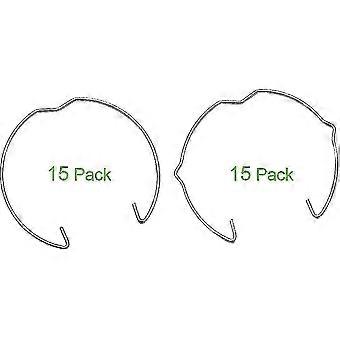 Pack Of 30 Gu10 Mr16 Retaining Spring Rings Clips 50mm Diameter ...