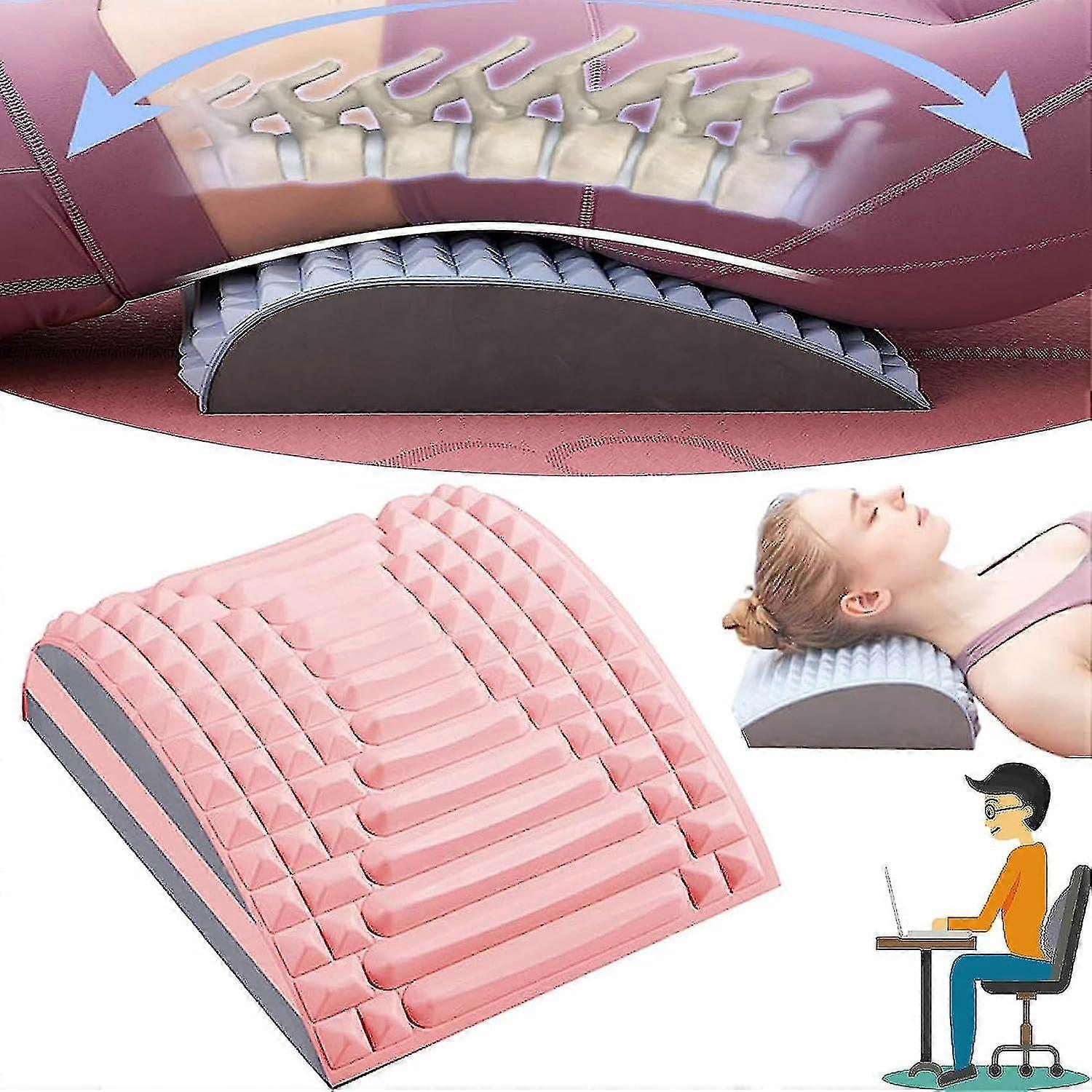 Neck & Back Stretcher Refresh, Back Neck Cracker For Lower Back Pain ...