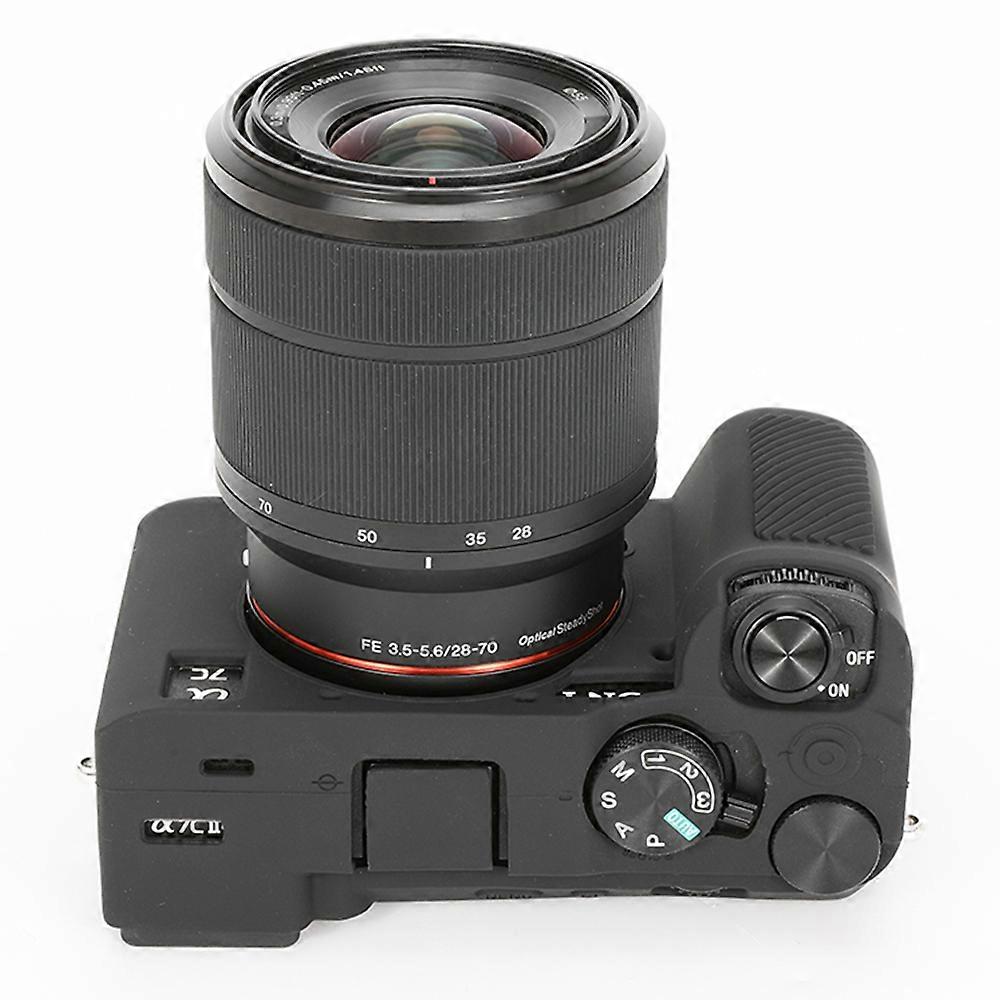 For Sony a7C II/a7CR Anti-Drop Camera Cover Glossy Silicone Protective ...