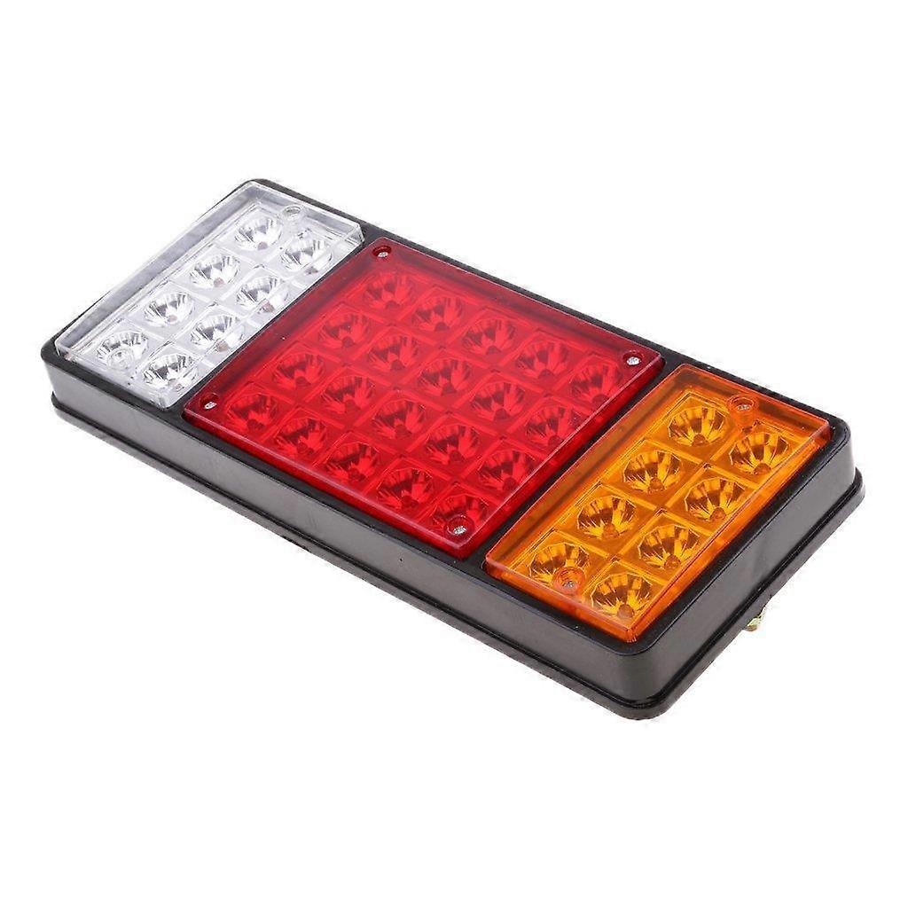 1pair Trailer Car Light LED Stop Rear Tail Brake Reverse Car Lights ...