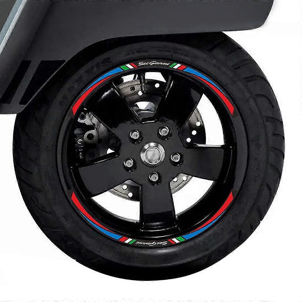 For Piaggio Vespa Gts Sprint Primavera 50 150 150s 300 300ie Rim Decals ...