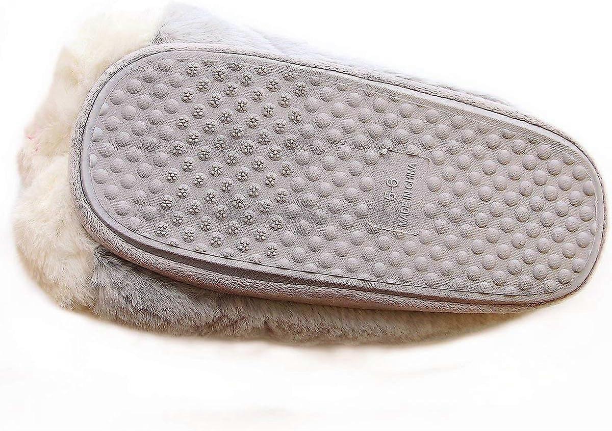 Liangnv Classic Bunny Slippers for Women Funny Animal Slippers for ...