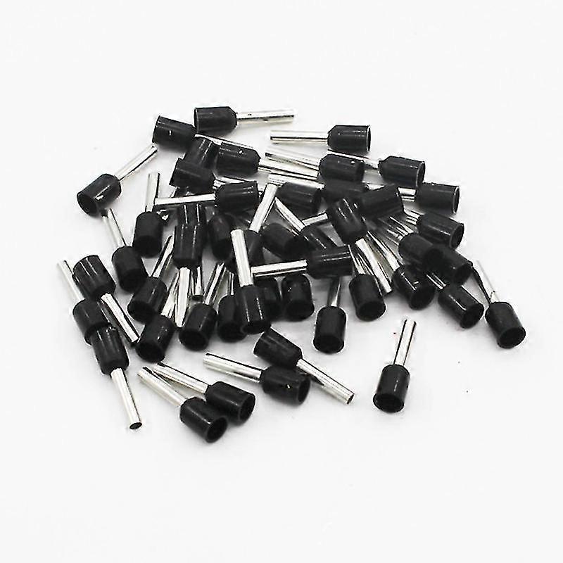 100pcs Insulated Ferrules Crimp Terminal Cord End Wire Connector E0508 ...