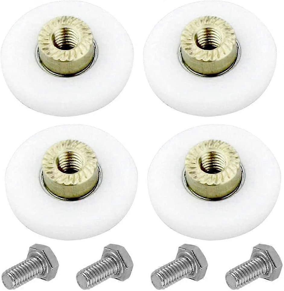Sliding Door Roller, 4 Pcs Shower Rollers, Shower Runners, Roller ...