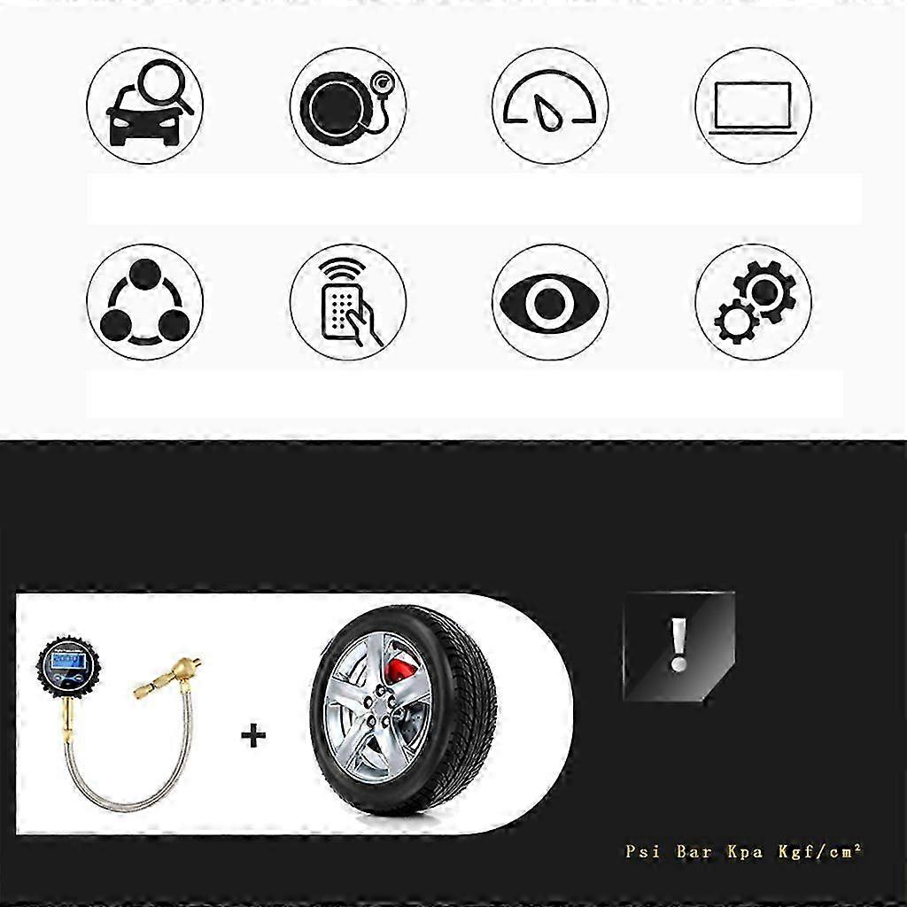 Heavy Duty Rapid Tire Deflator with 4 Ranges Quickly Deflate 4x4 Off ...