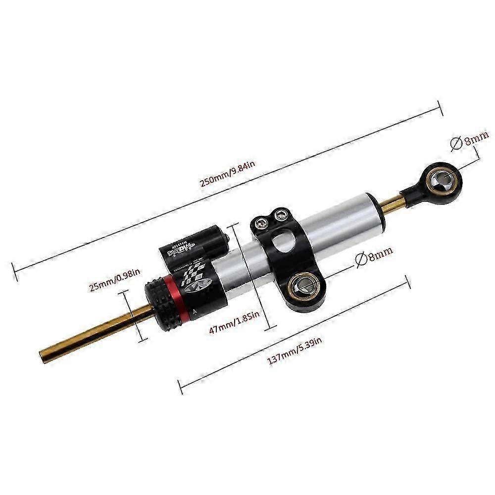 For YAMAHA MT-09 Tracer 900 Tracer 900GT Adjustable Stabilizer Steering ...
