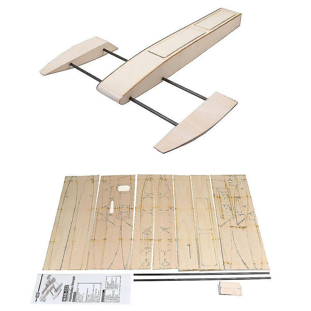 DIY RC Speed Boat Kit Holz Sponson Outrigger Garnelen Modell | Fruugo DE