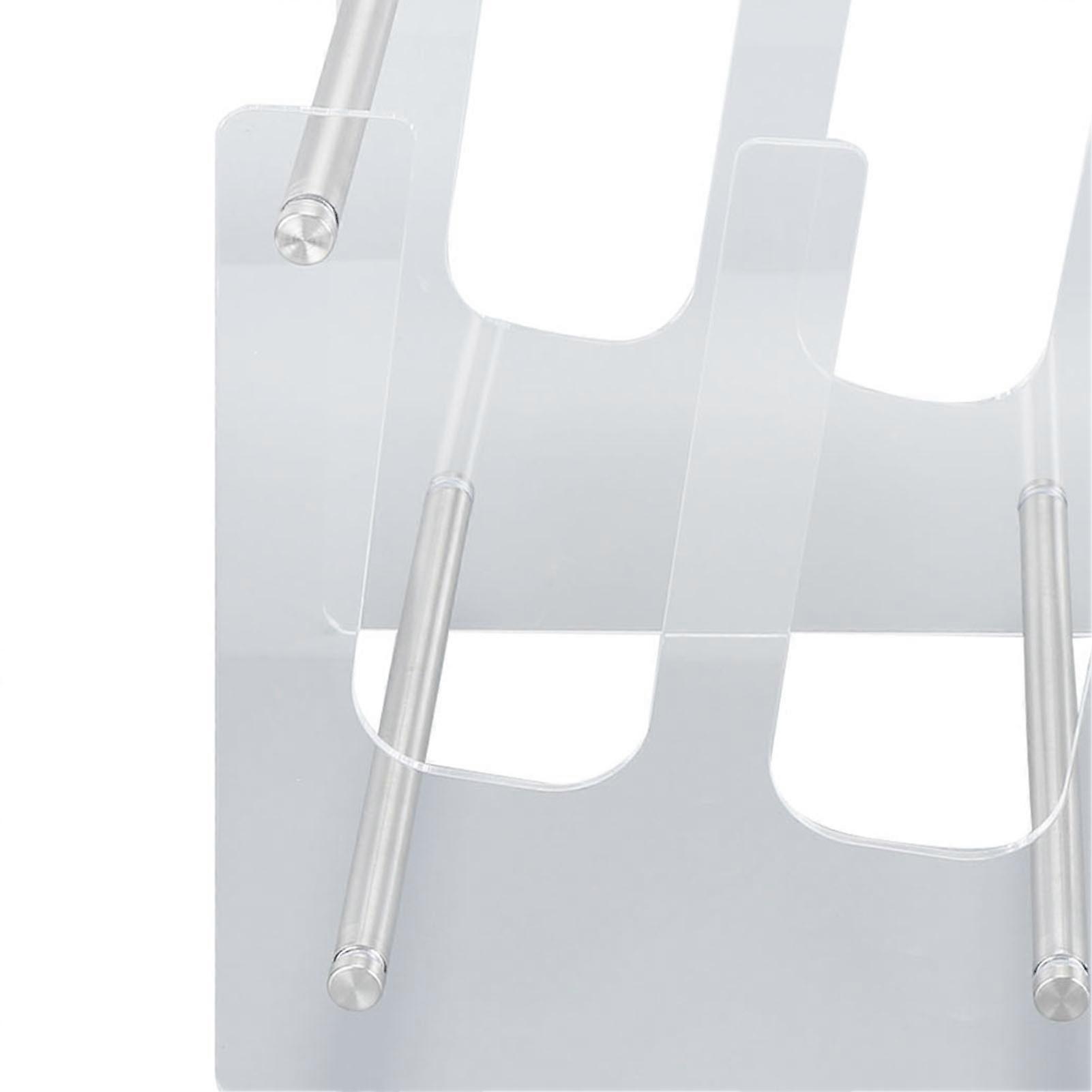 Keyboard Display Stand 3 Tier Acrylic Desk Keyboard Storage Holder for ...