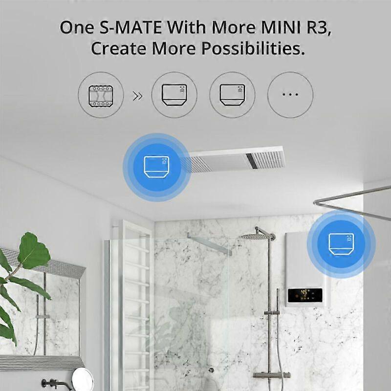 SONOFF DUAL R3 WiFi Bluetooth Smart Switch 16A S-MATE Switch Remote ...
