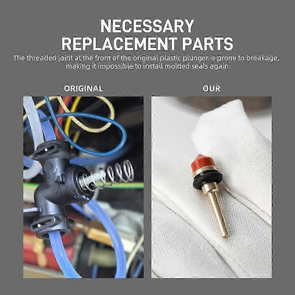 3pcs Coffee Machine Valve Pin Copper for Jura Exhaust Valve Mold Seal ...