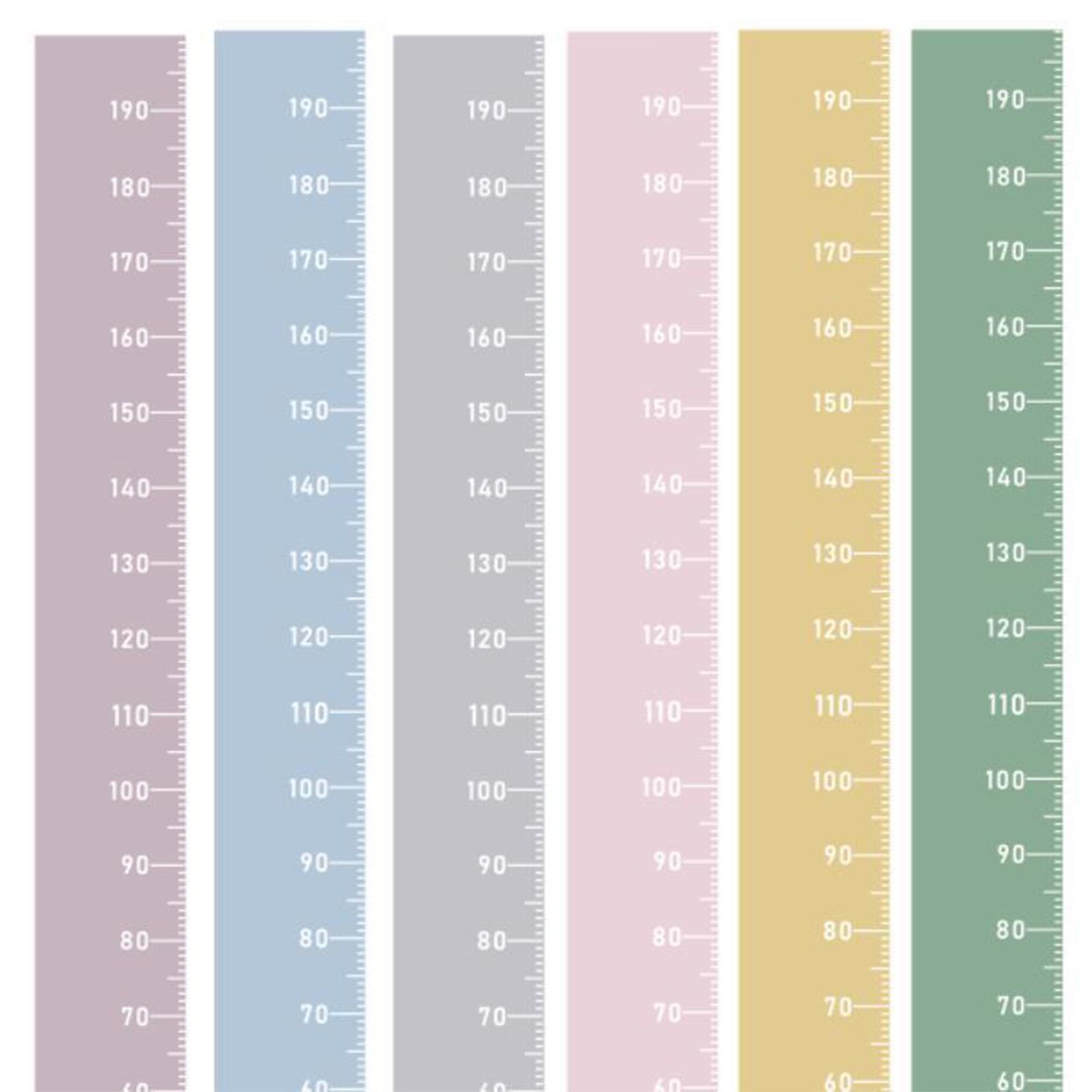 Kids Height Growth Chart Ruler For Kids, Removable Wall Wood Frame And ...