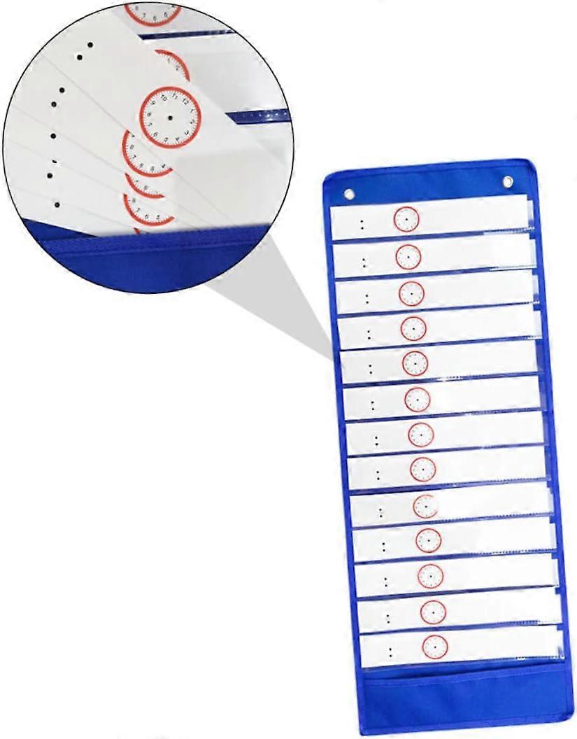 Planner Hanging Bag School Agenda Pocket Chart For Classroom ...