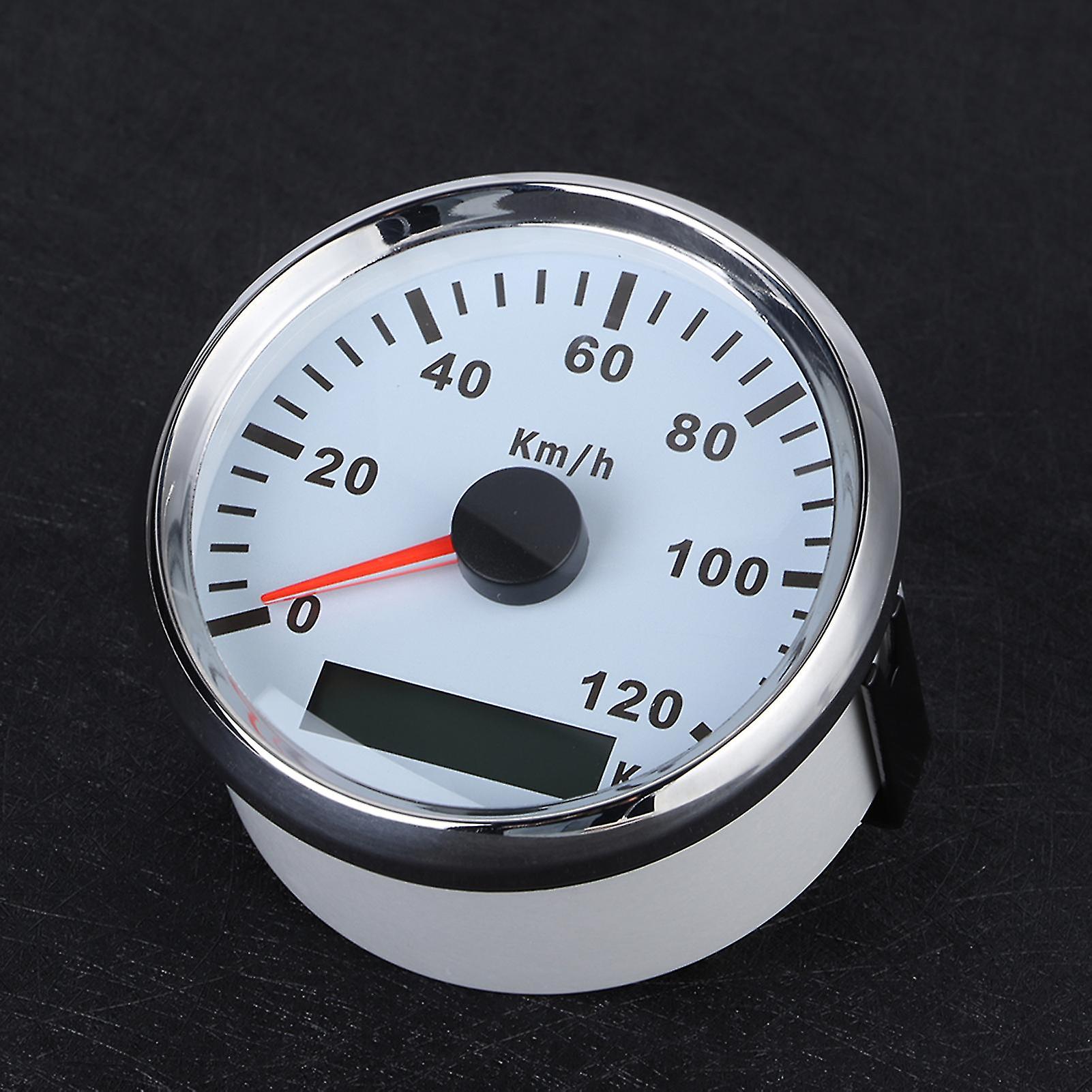 85Mm / 3.3in Universal Gps Speedometer Waterproof Anti Fog Meter 0 ...