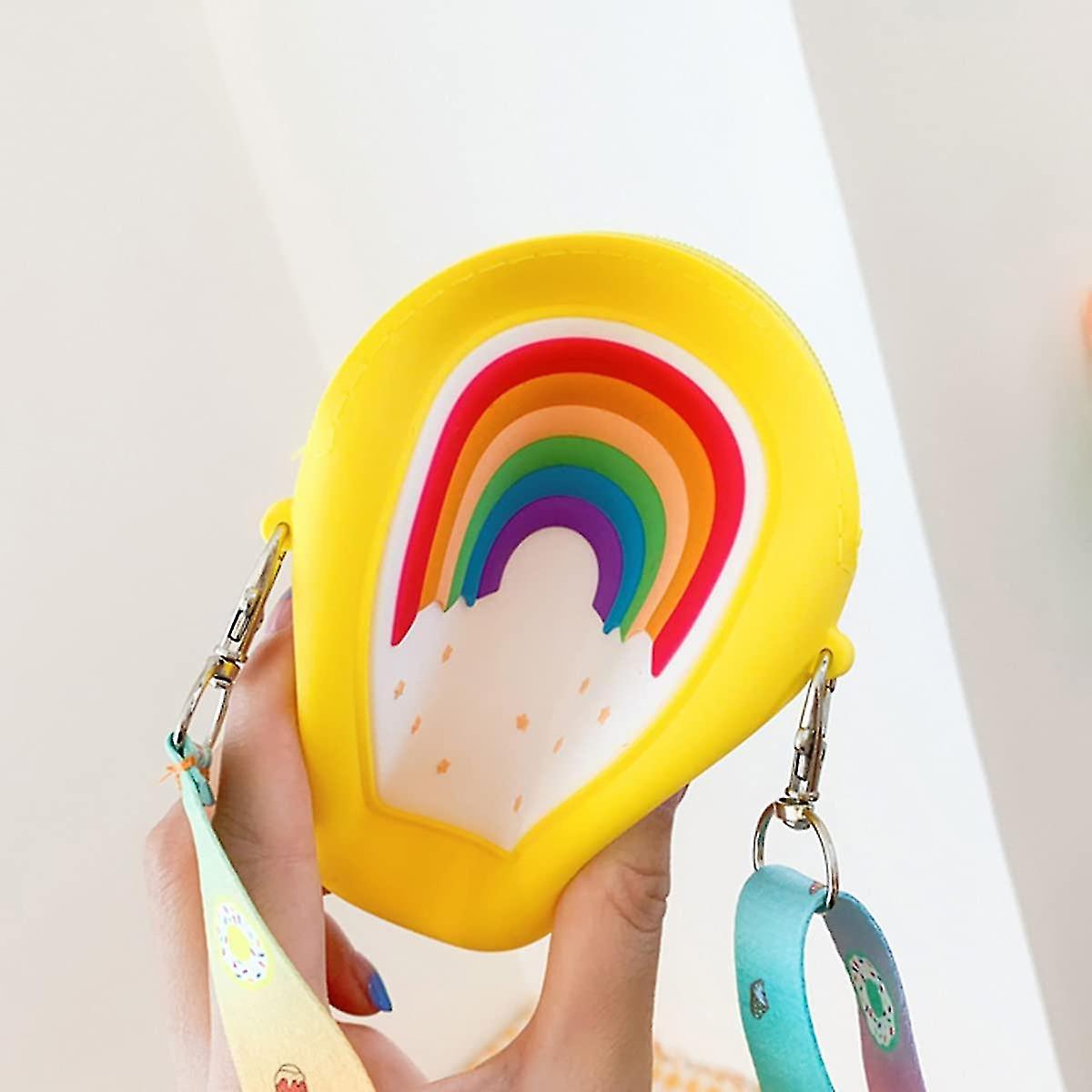 Cute Rainbow Purse For Little Girl Mini Purse Toddler Crossbody Purse ...