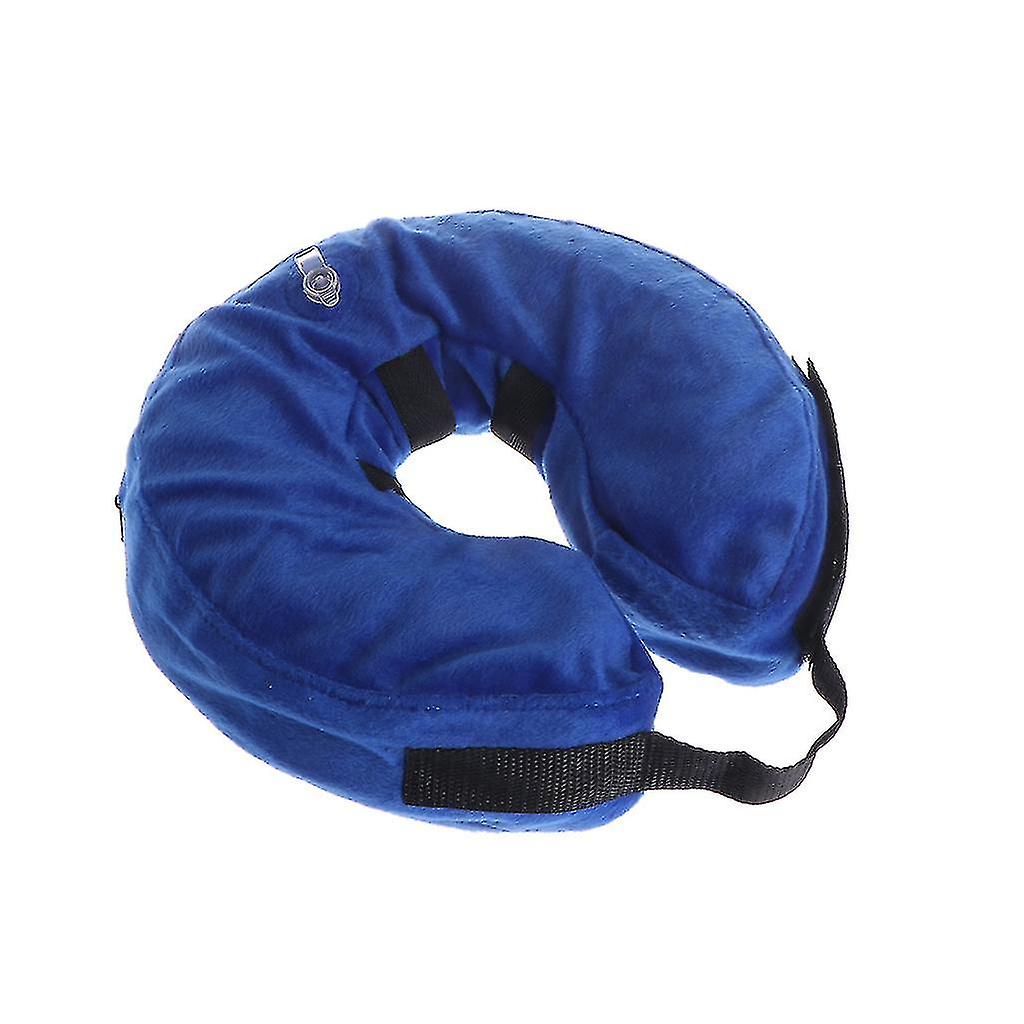 Pet Swimming Collar Anti Bite Safety Inflatable Neck Float Dogs Puppy ...