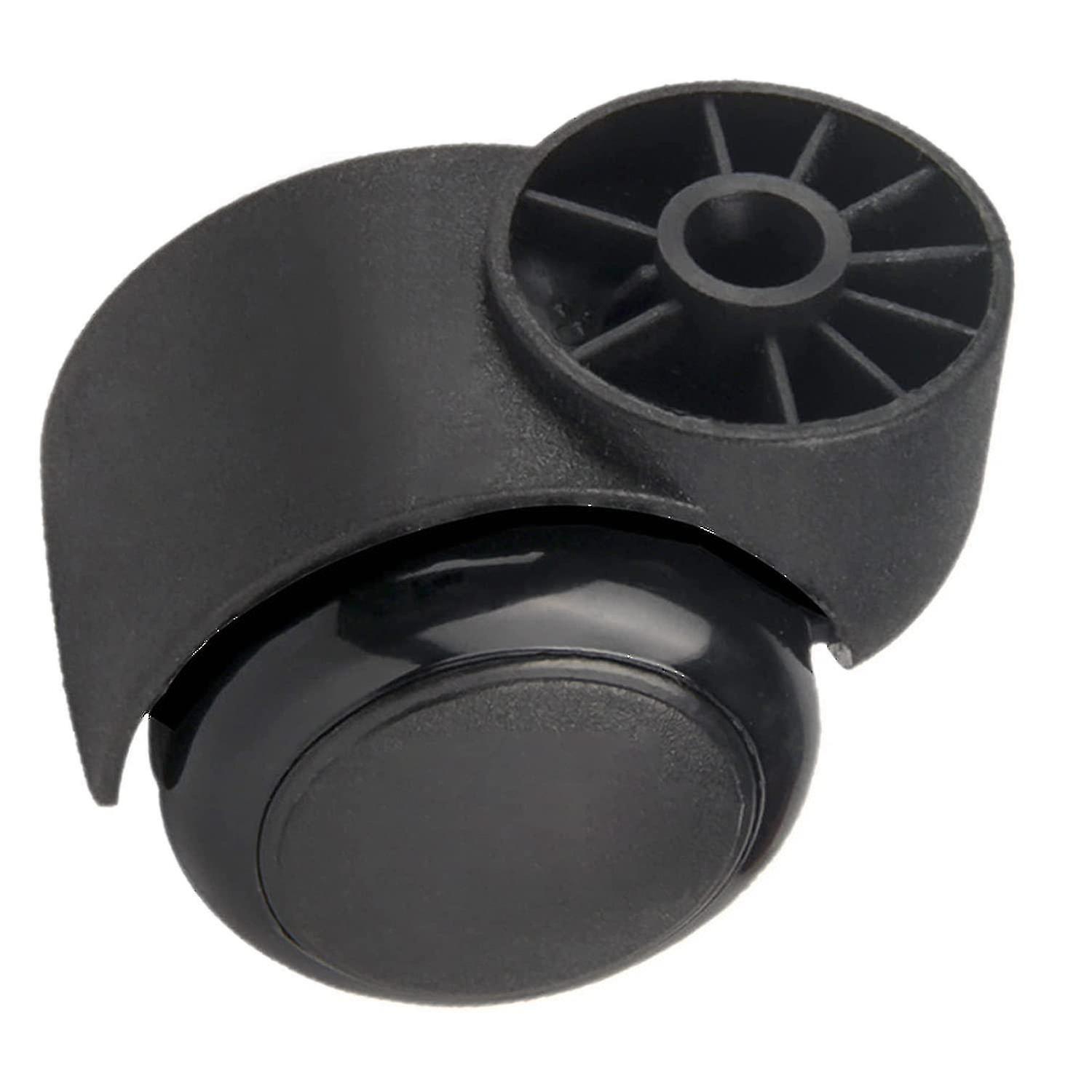 2 Inch Black Silent Stemless Caster,office Chair Wheels Replacement ...
