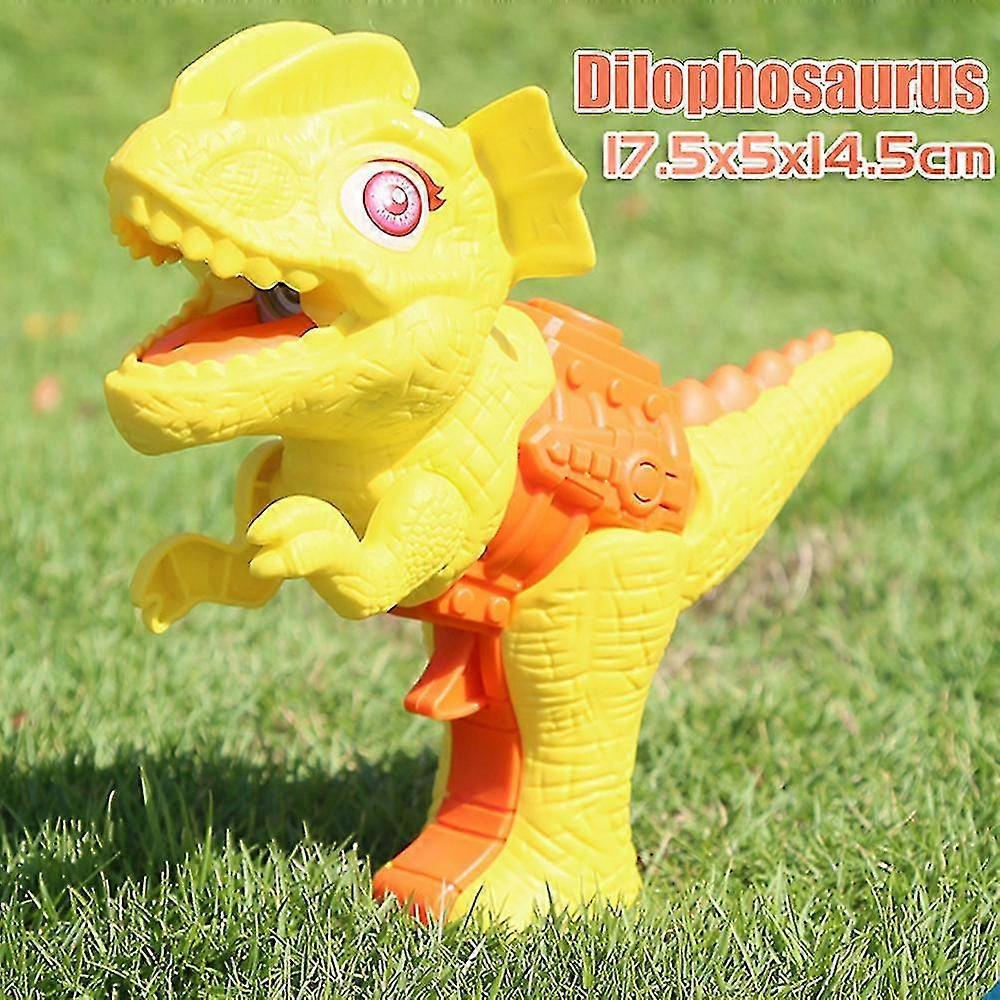 Fire Breathing Dinosaur Shooter Vapour Light Roar Sound Dragon Kids ...
