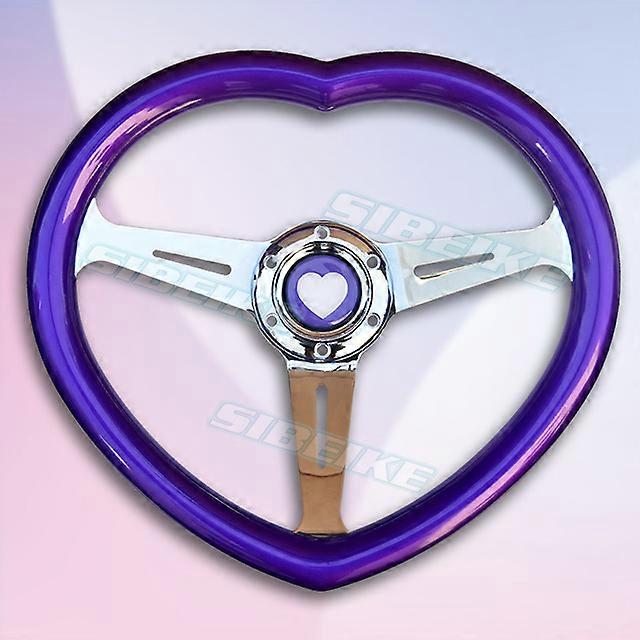 Universal 14inch Heart Steering Wheel Jdm Racing Styling Girly Pink ...