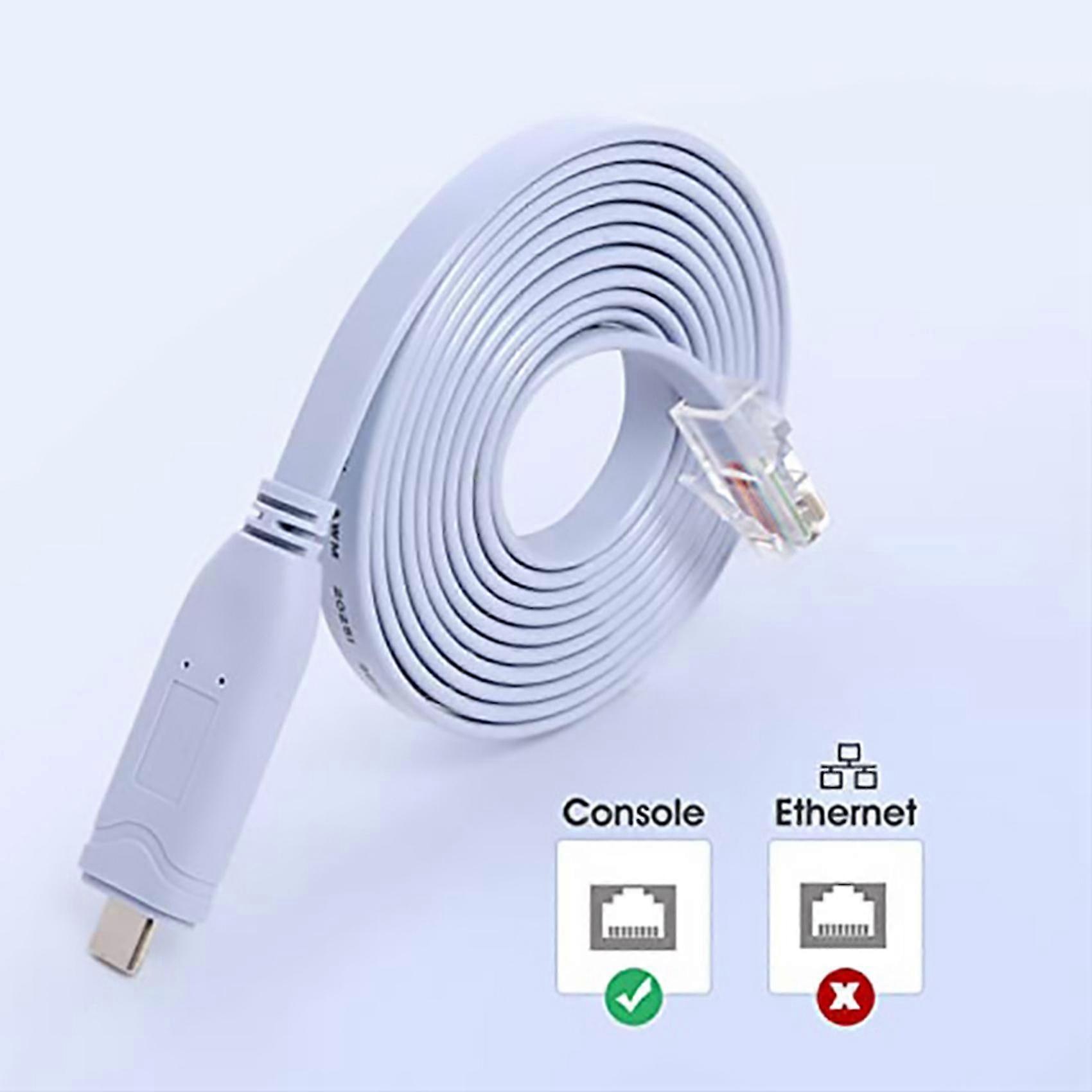 Usb To Type C Console Configuration Cable Type C To Rj45 Serial Router ...