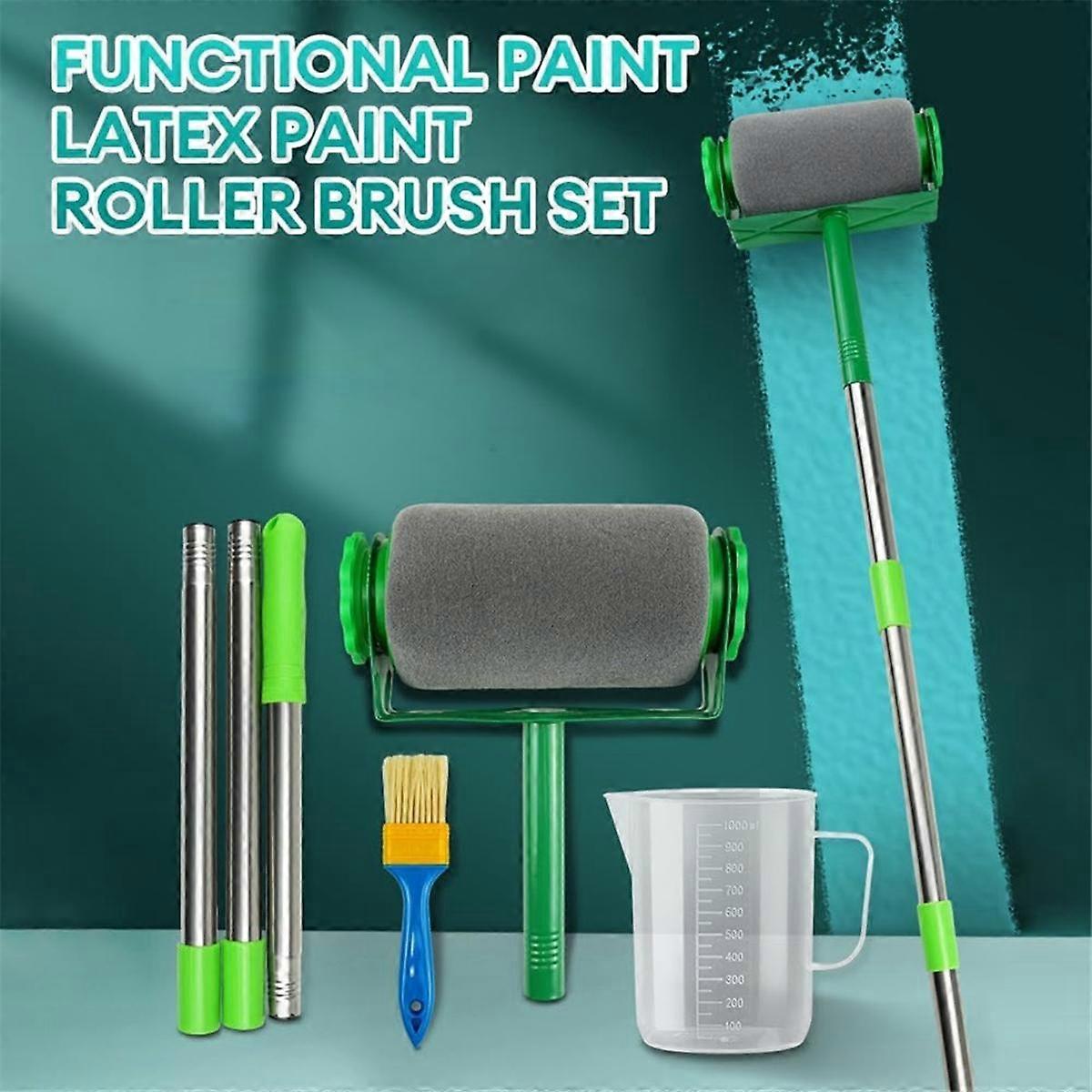 Professional 6-Piece Paint Roller Set for Walls and Ceilings ...