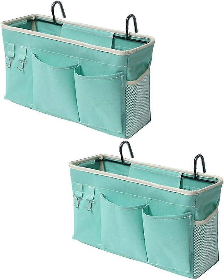 2024 New Bedside Caddy, 2 Pack Bedside Organizer Caddy Hanging Storage ...