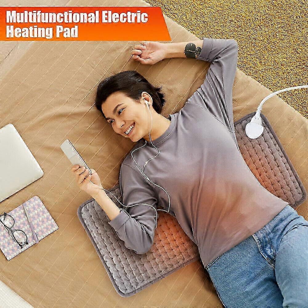 Therapeutic Electric Back Heat Pad Wrap for Muscle Tension Back Neck ...